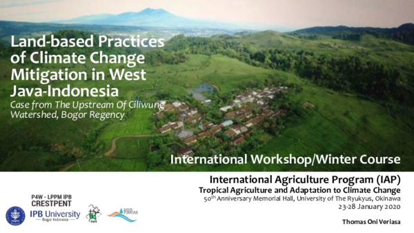 (PDF) Land-based Practices of Climate Change Mitigation in West Java ...