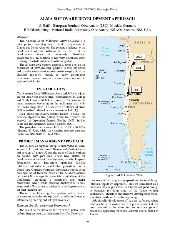 (PDF) Alma Software Development Approach