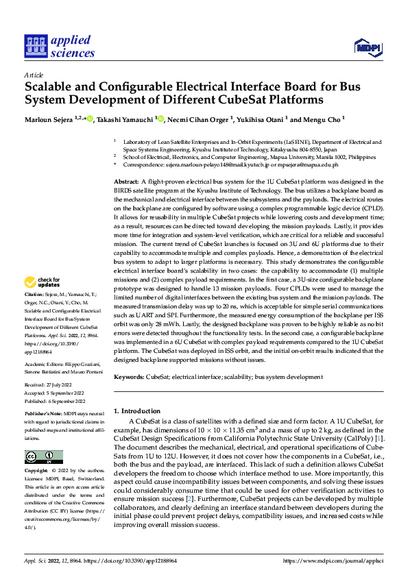 (PDF) Scalable and Configurable Electrical Interface Board for Bus ...