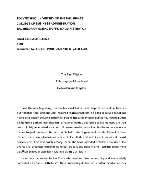 (PDF) Leon Ma. Guerrero as "The First Filipino"