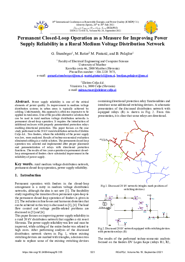 (PDF) Permanent Closed-Loop Operation as a Measure for Improving Power ...