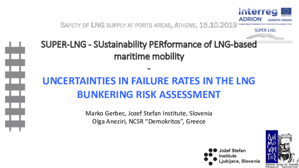 (PDF) Uncertainties in failure rates in the LNG bunkering risk assessment