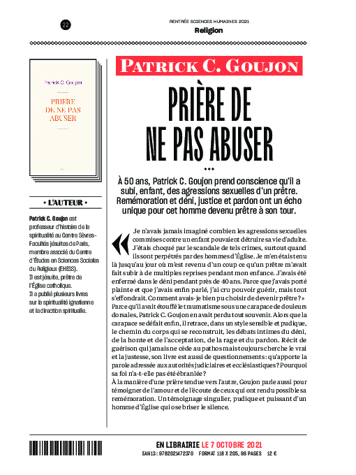 (PDF) Prière de ne pas abuser