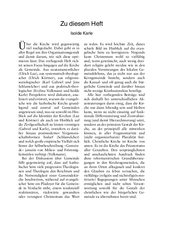 (PDF) Zu diesem Heft