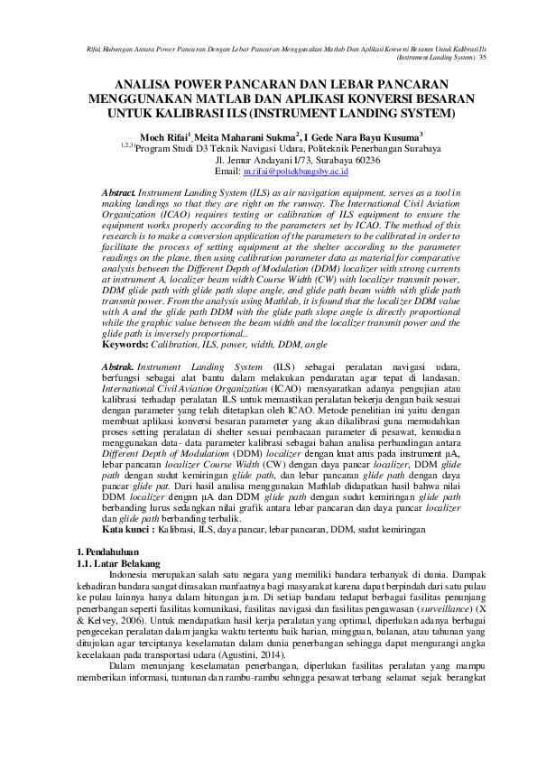 (PDF) Hubungan Antara Power Pancaran Dengan Lebar Pancaran Menggunakan ...