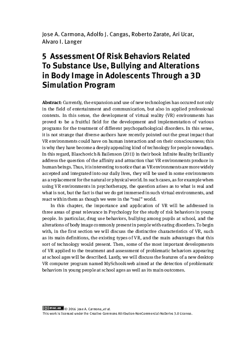 (PDF) 5. Assessment Of Risk Behaviors Related To Substance Use ...