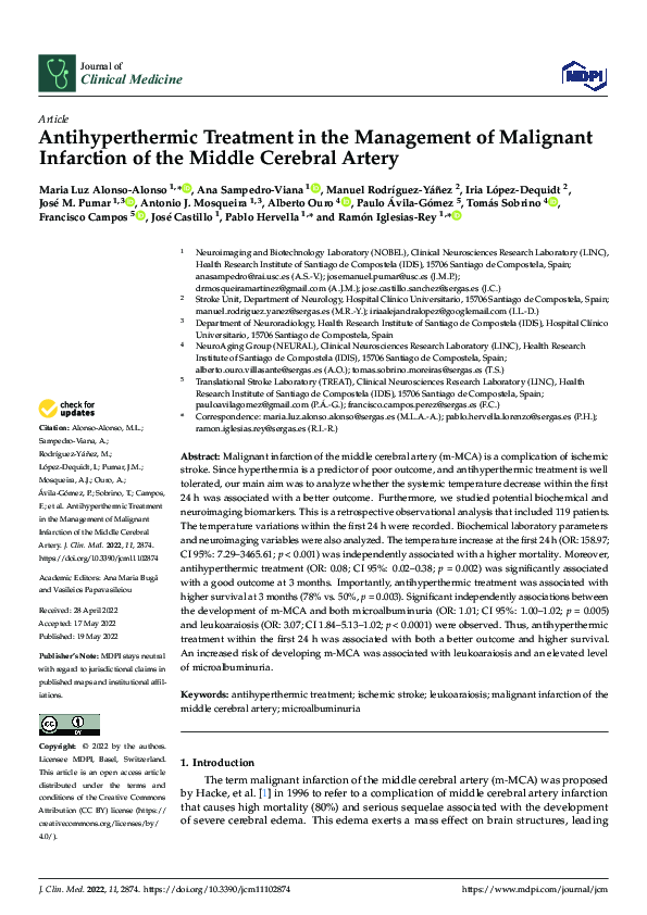(PDF) Antihyperthermic Treatment in the Management of Malignant ...