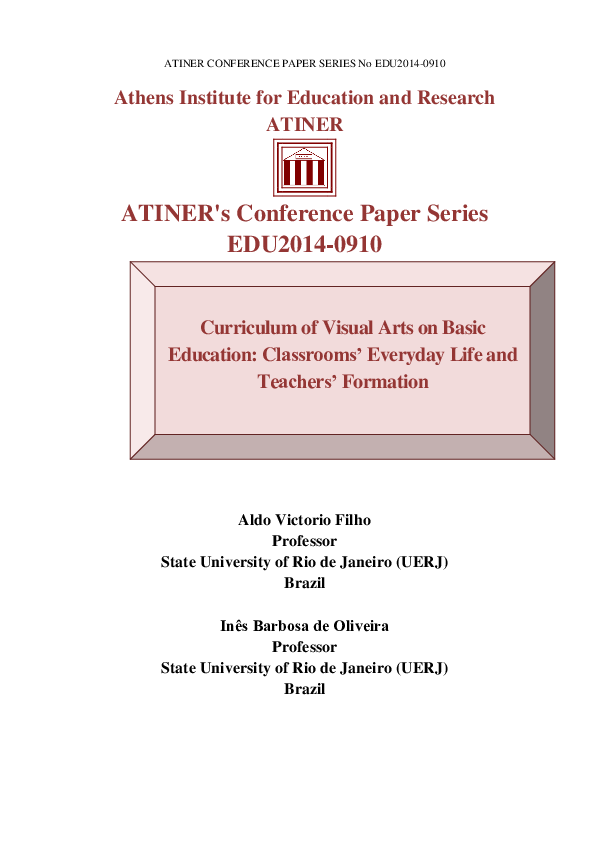 (PDF) Athens Institute for Education and Research ATINER ATINER ' s ...
