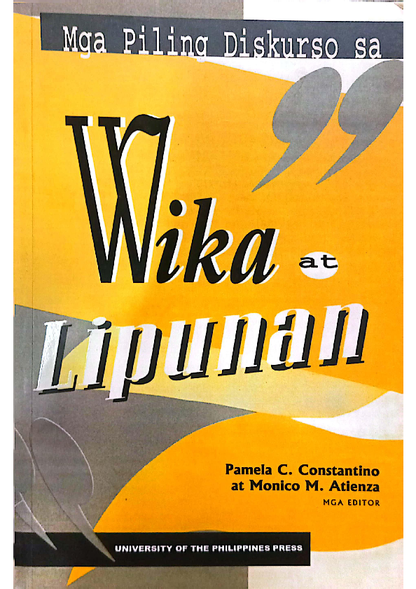 (PDF) Ukol sa Wika at Kulturang Pilipino