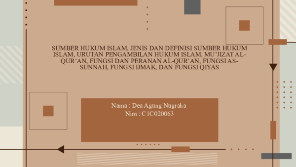 (PPT) ppt sumber hukum islam