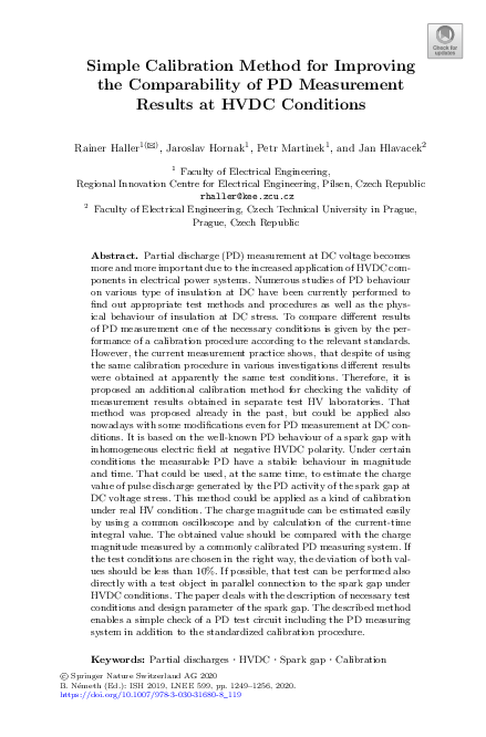 (PDF) Simple Calibration Method for Improving the Comparability of PD ...