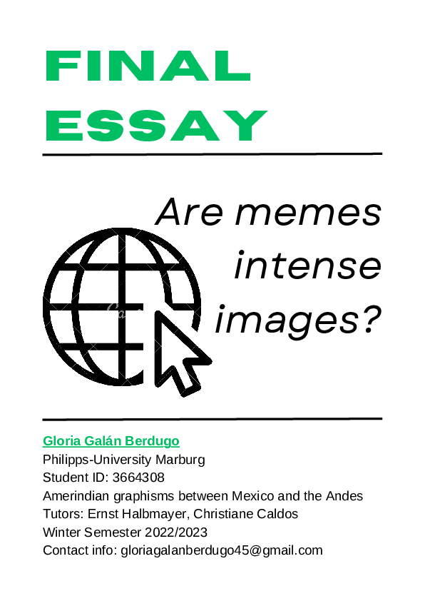 (PDF) Are memes intense images?