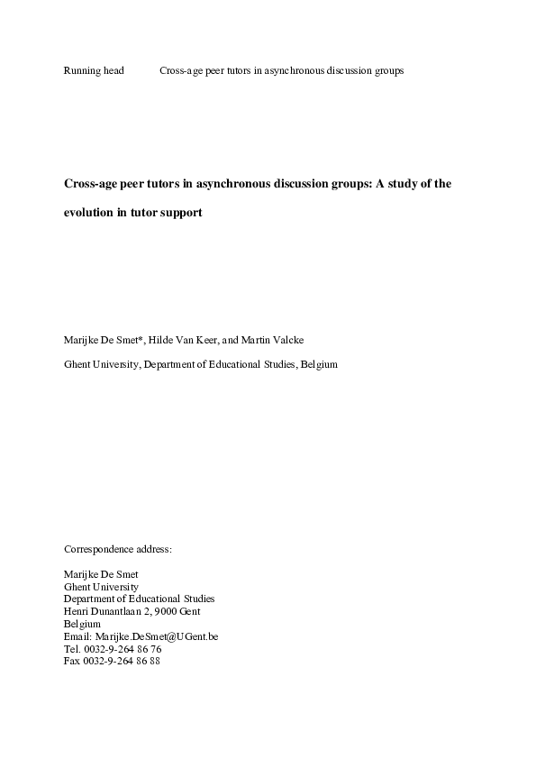 (PDF) Correspondence address