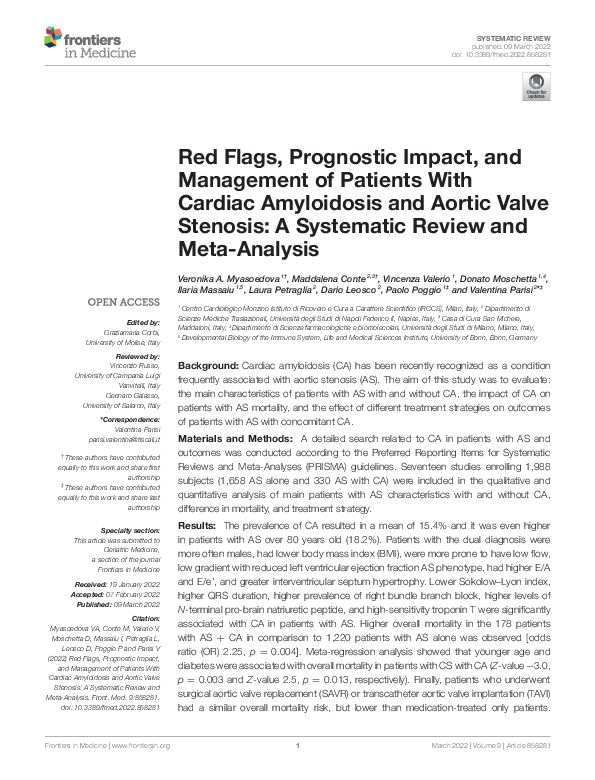 (PDF) Red Flags, Prognostic Impact, and Management of Patients With ...