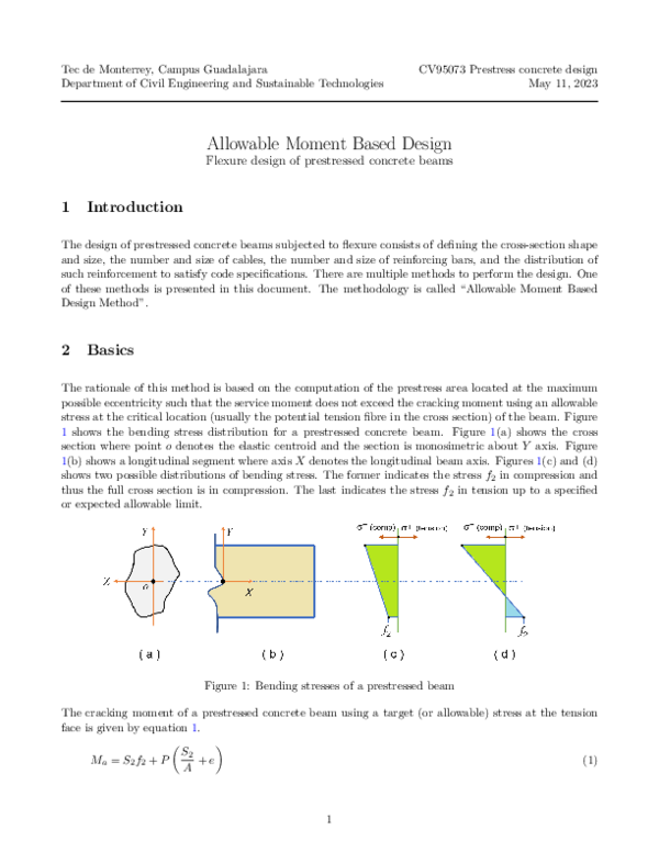 (PDF) Allowable Moment Based Design