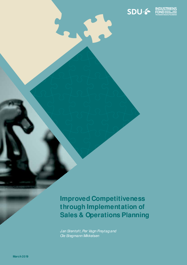 Improved Competitiveness through Implementation of Sales & Operations ...