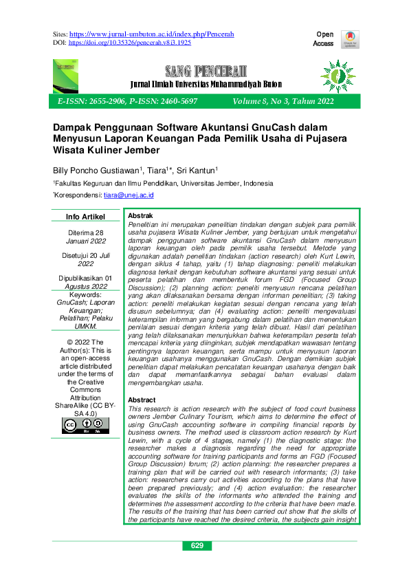 (PDF) Dampak Penggunaan Software Akuntansi GnuCash dalam Menyusun ...