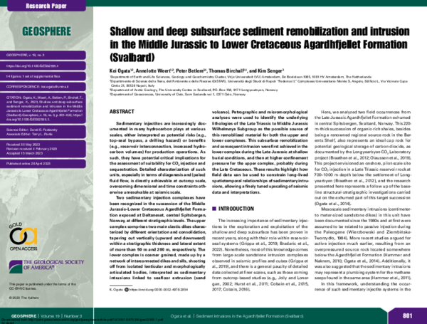 (PDF) Shallow and deep subsurface sediment remobilization and intrusion ...