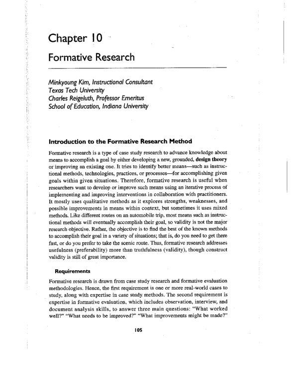 (PDF) Formative Research