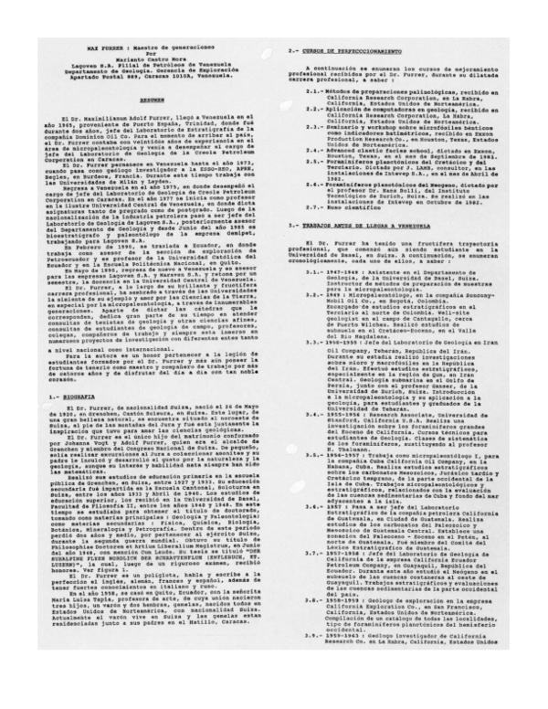 (PDF) Max Furrer Maestro de Generaciones