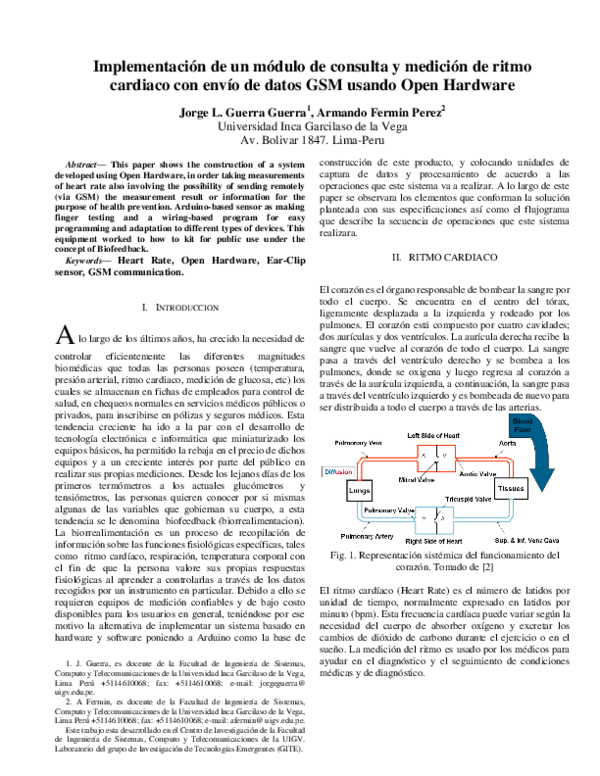 (PDF) Implementación de un módulo de consulta y medición de ritmo ...