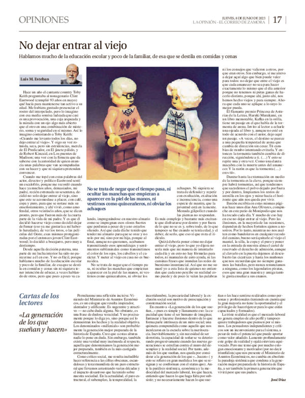 (PDF) No dejar entrar al viejo