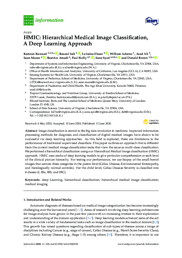 (PDF) HMIC: Hierarchical Medical Image Classification, A Deep Learning ...