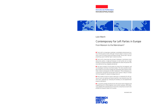 (PDF) Contemporary Far Left Parties in Europe
