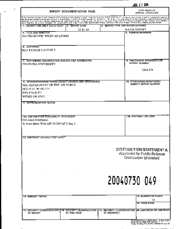 (PDF) Arthroscopic Wrist Anatomy