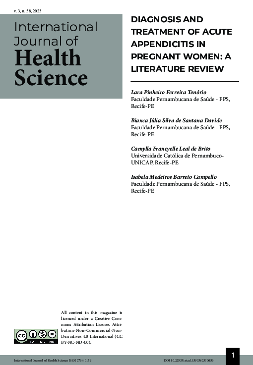(PDF) DIAGNOSIS AND TREATMENT OF ACUTE APPENDICITIS IN PREGNANT WOMEN ...
