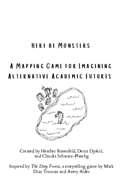 (PDF) Here be Monsters: A mapping game for imagining alternative ...