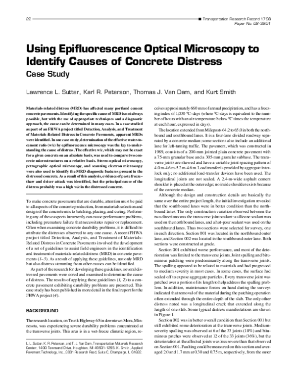 (PDF) Using Epifluorescence Optical Microscopy to Identify Causes of ...