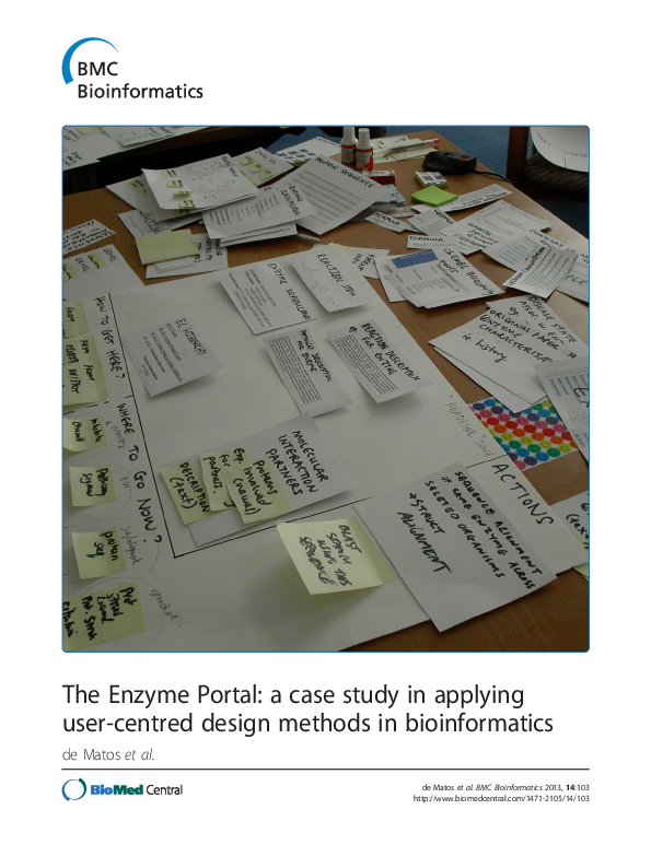 (PDF) The Enzyme Portal: a case study in applying user-centred design ...