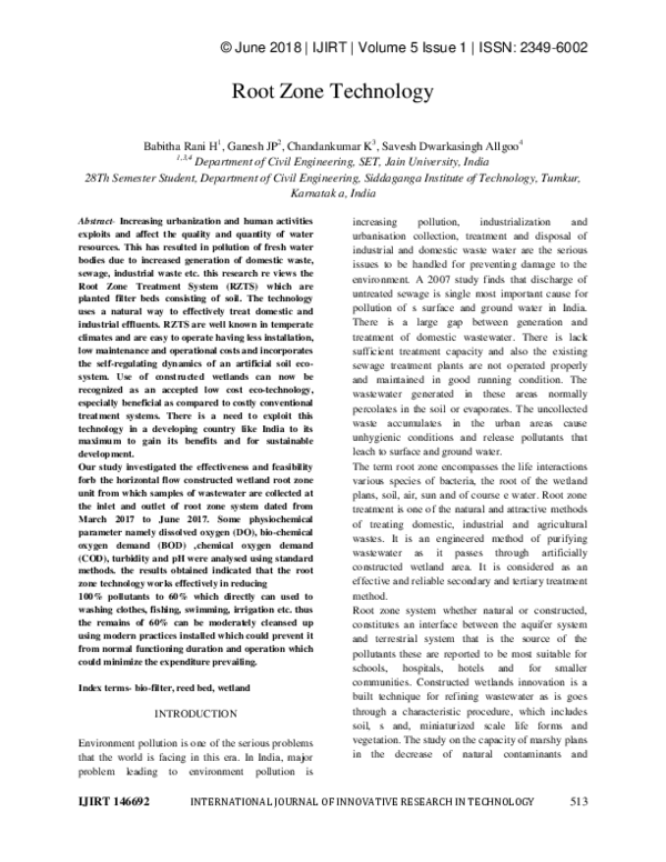 (PDF) Root Zone Technology