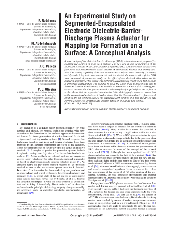 (PDF) An Experimental Study on Segmented-Encapsulated Electrode Dielectric-Barrier-Discharge ...