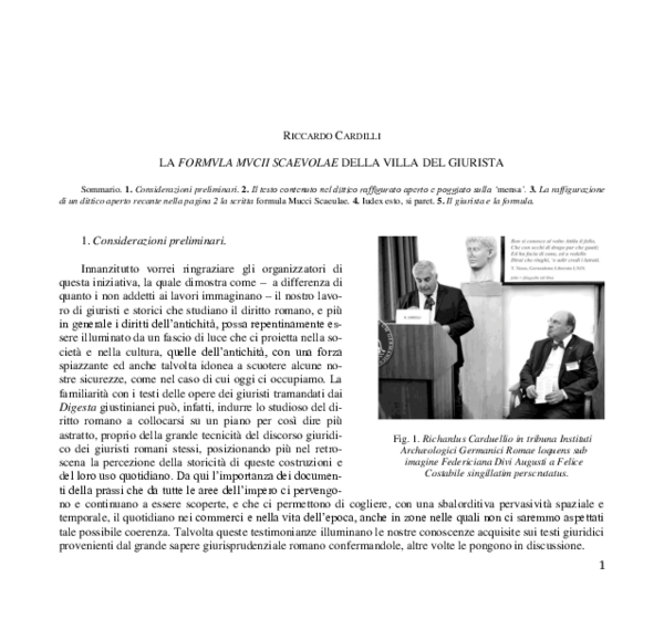 (PDF) Cardilli, La formula nella Villa, Min Ep