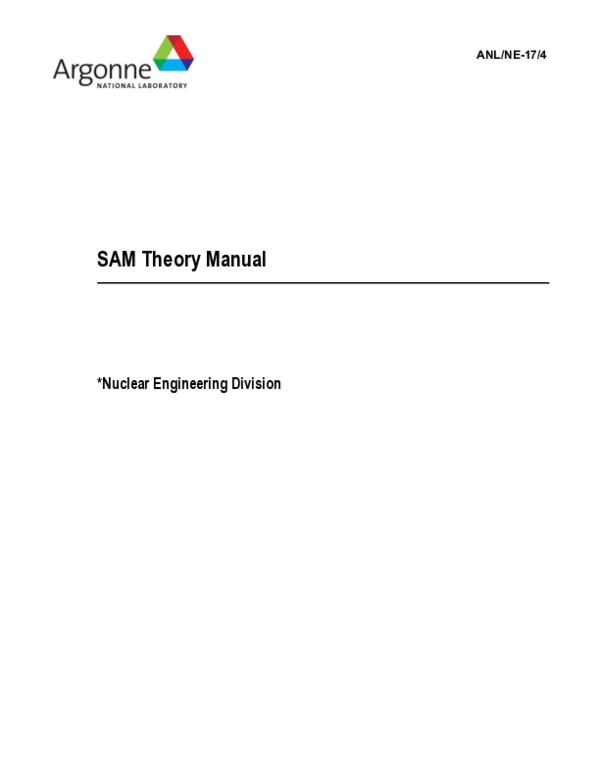 (PDF) SAM Theory Manual