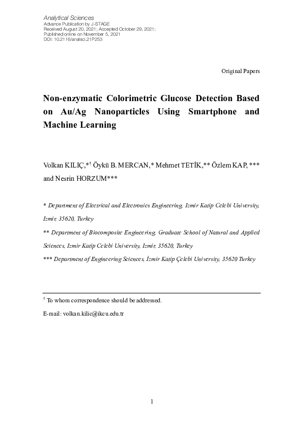 Non Enzymatic Colorimetric Glucose Detection Based On Au Ag Nanoparticles Using Smartphone And