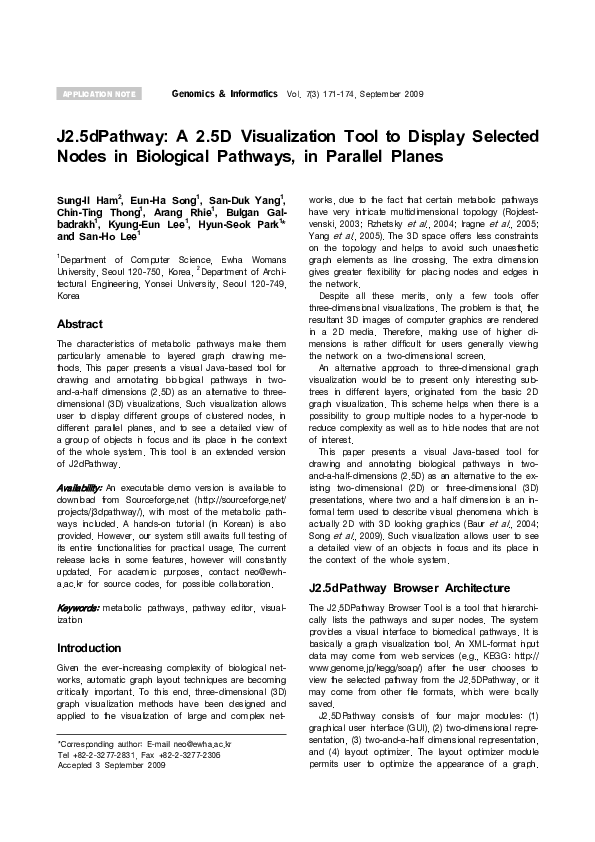 (PDF) J2.5dPathway: A 2.5D Visualization Tool to Display Selected Nodes ...