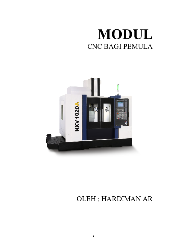 (DOC) Modul CNC BAGI PEMULA