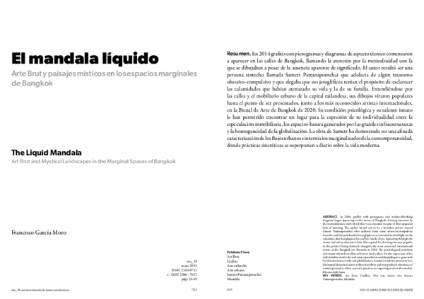 (PDF) El mandala. líquido Arte Brut y paisajes místicos en los espacios ...