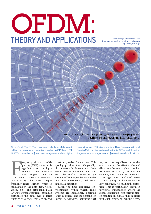 (PDF) OFDM: Theory and Applications