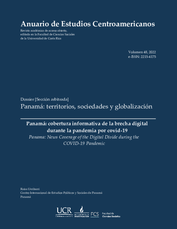 (PDF) Anuario de Estudios Centroamericanos