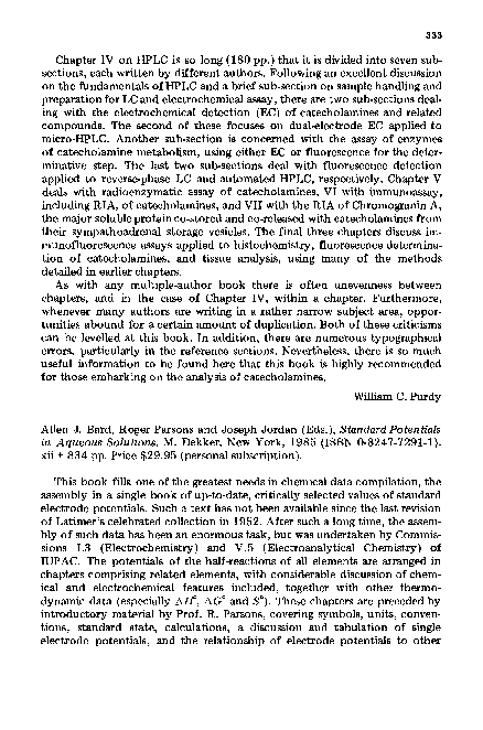 Pdf Standard Potentials In Aqueous Solutions