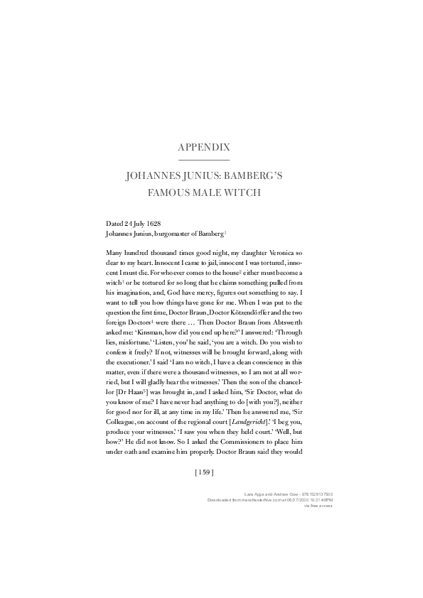 (PDF) Appendix Johannes Junius