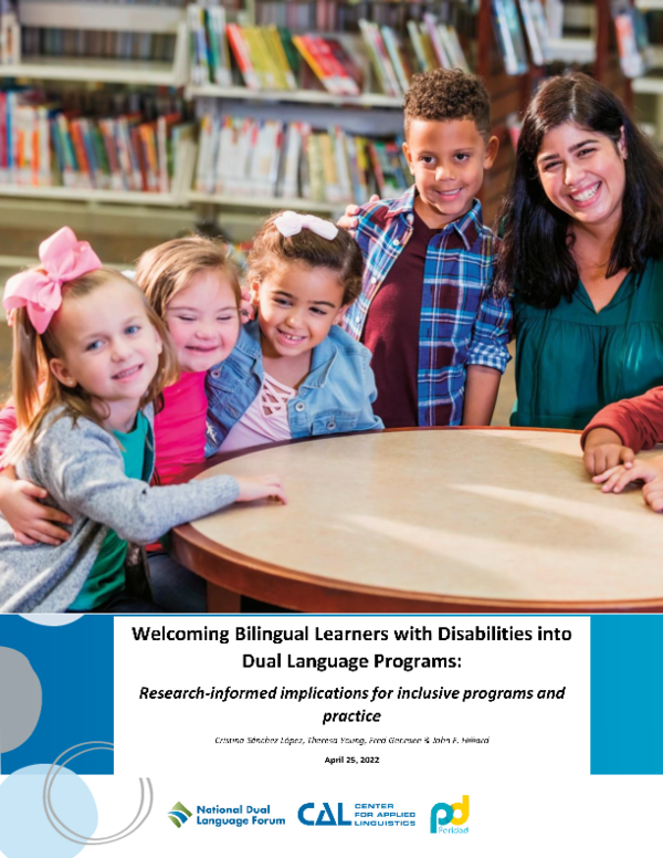 (PDF) Welcoming Bilingual Learners with Disabilities into Dual Language ...