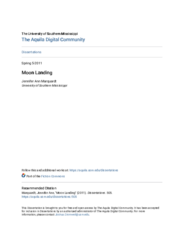 (PDF) Moon Landing