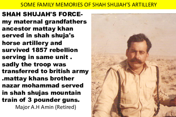 (PDF) SOME FAMILY MEMORIES OF SHAH SHUJAH’S ARTILLERY