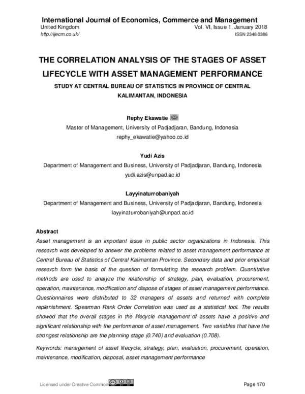 (PDF) International Journal of Economics, Commerce and Management THE ...
