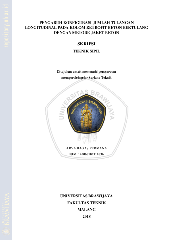 (PDF) Pengaruh Konfigurasi Jumlah Tulangan Longitudinal pada Kolom ...